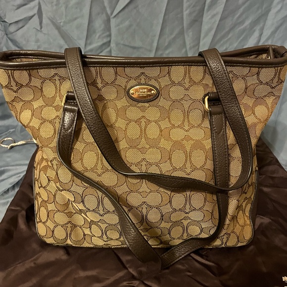 Coach | Bags | Coach Molly Tote Brown | Poshmark